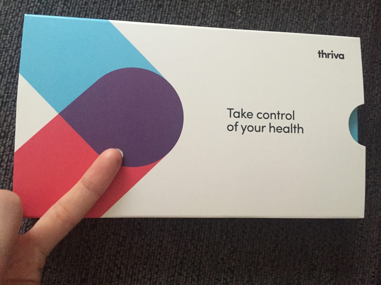 Thriva: At home finger prick blood tests... - SR Nutrition