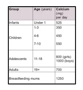 Calcium: How Much Calcium Do Baby And I Need?