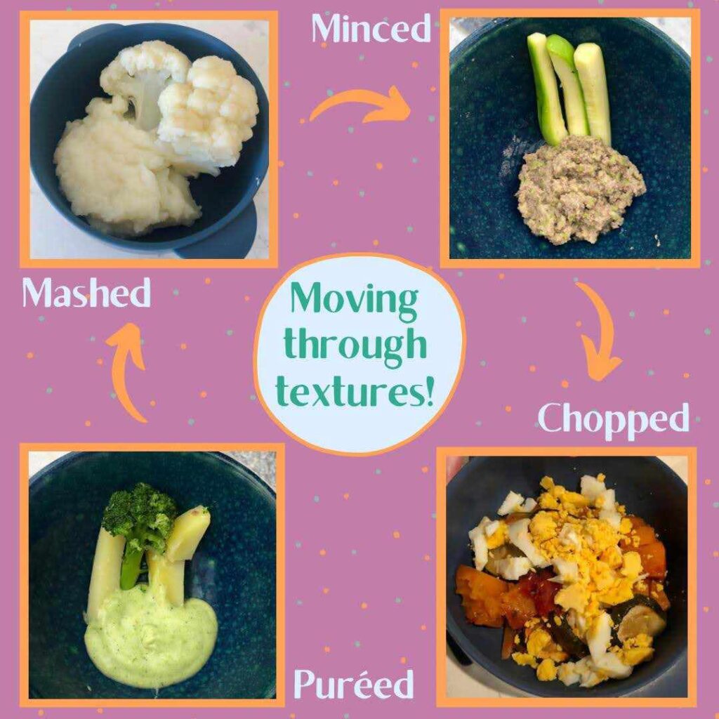 Weaning Your Baby - Trying New Food Textures - SR Nutrition
