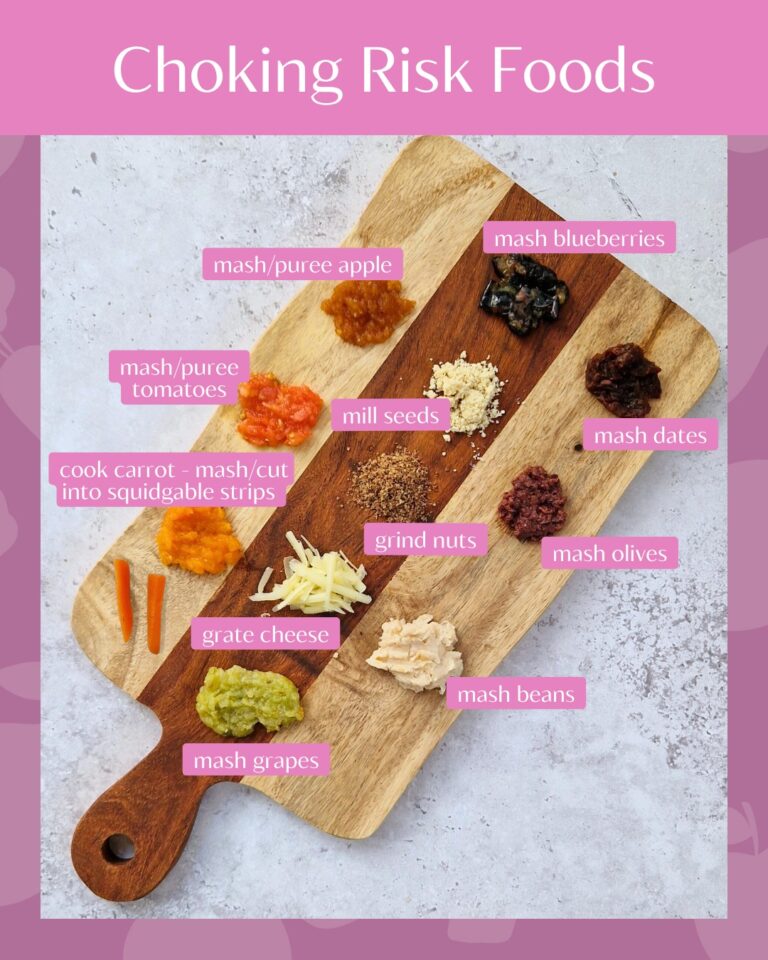 How to Prepare Common Choking Foods for Babies and Toddlers