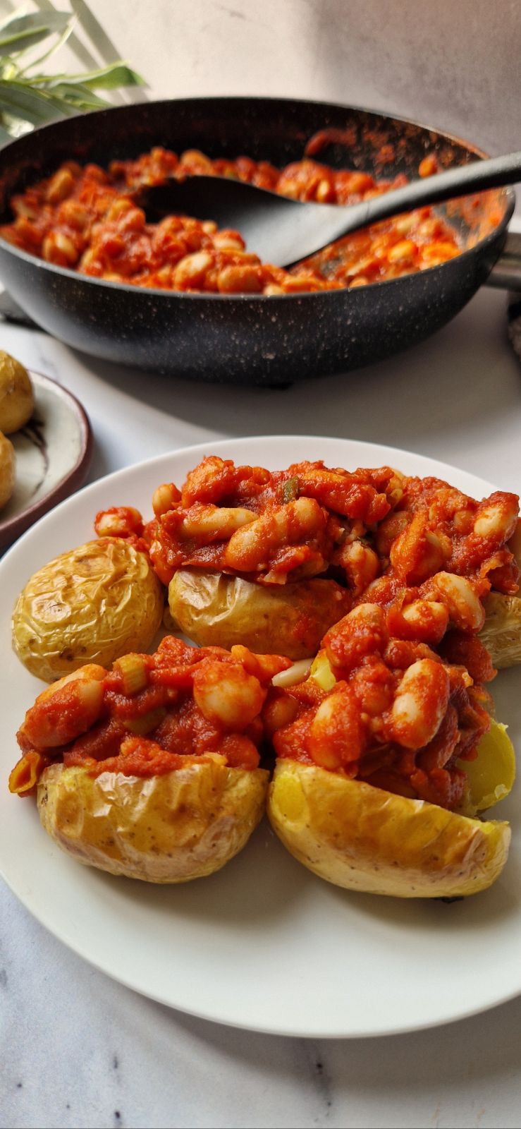 Homemade Baked Beans with Mini Jackets - SR Nutrition